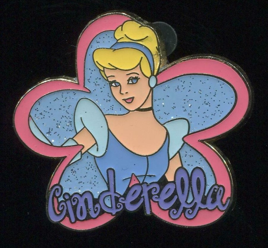 32775 - Cinderella ONLY - Disney Princess Flowers and Name Booster Set