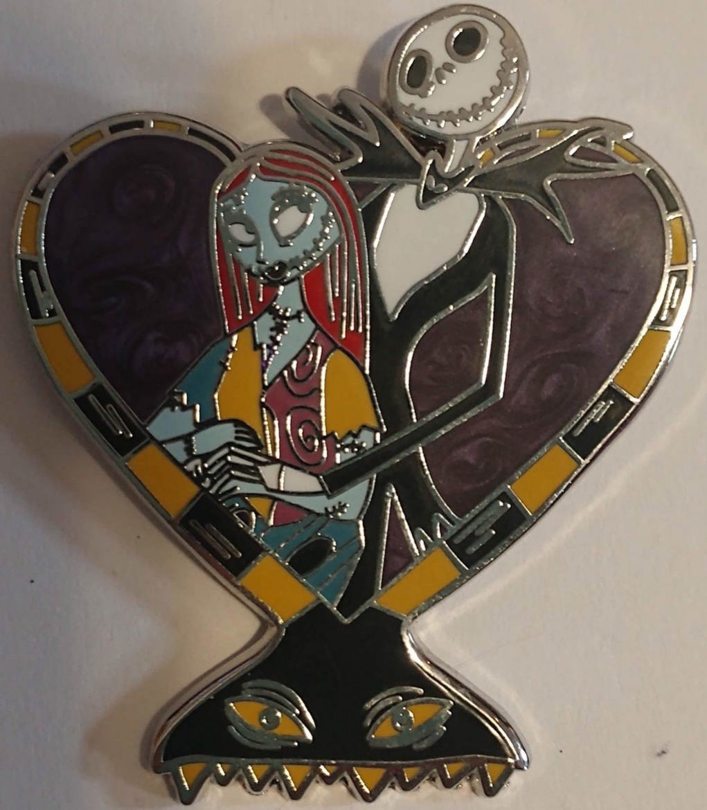33109 - Jack Skellington and Sally inside a heart - The Nightmare ...