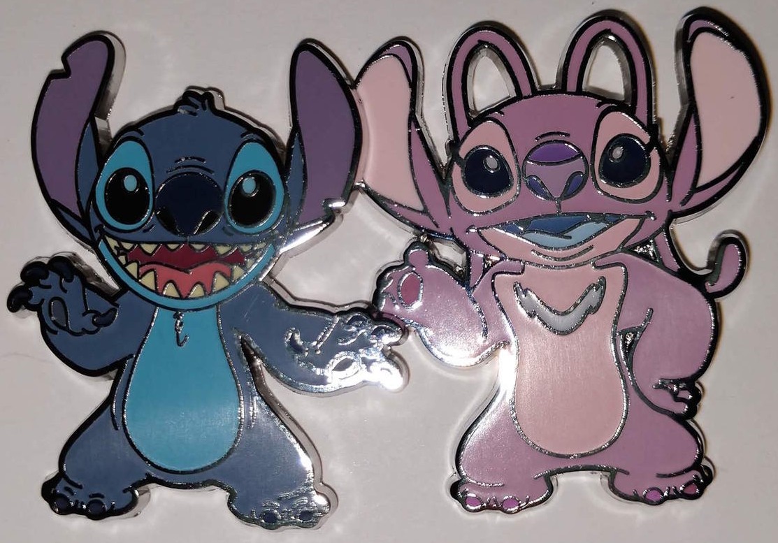 32979 - Stitch and Angel 2 Pin Set - Stitch and Angel 2 Pin Set