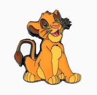 32766 - Simba Sitting and Smiling - Boxlunch - Disney Cats Mystery ...