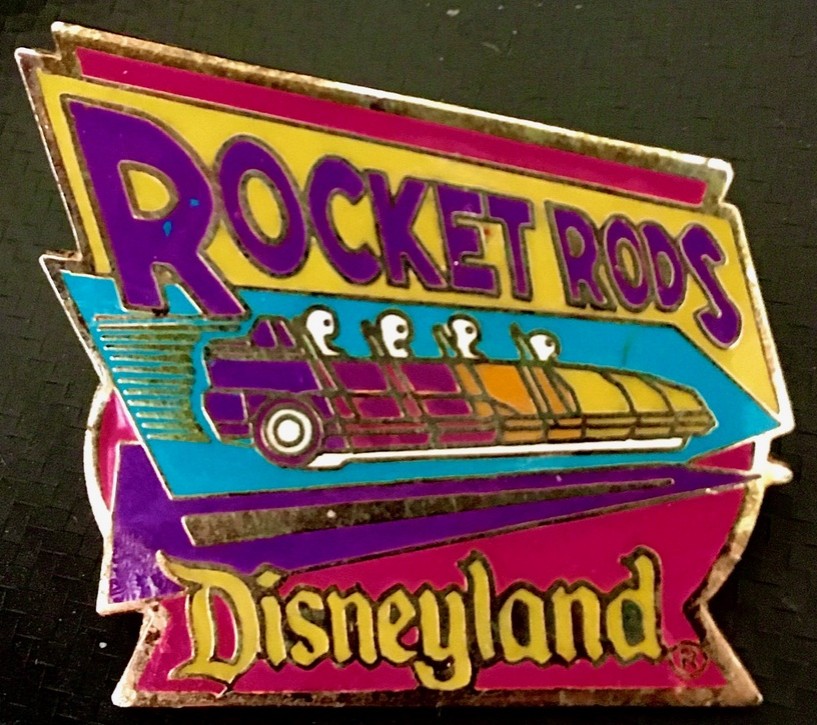 33149 - Rocket Rods - 1998 Attraction Series - Disneyland Resort Disney Pin