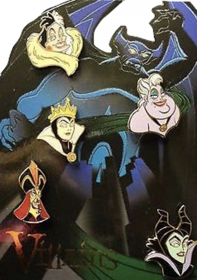 33638 - Villains Card - DisneyShopping - 5 Pin Set - Disney Store US ...