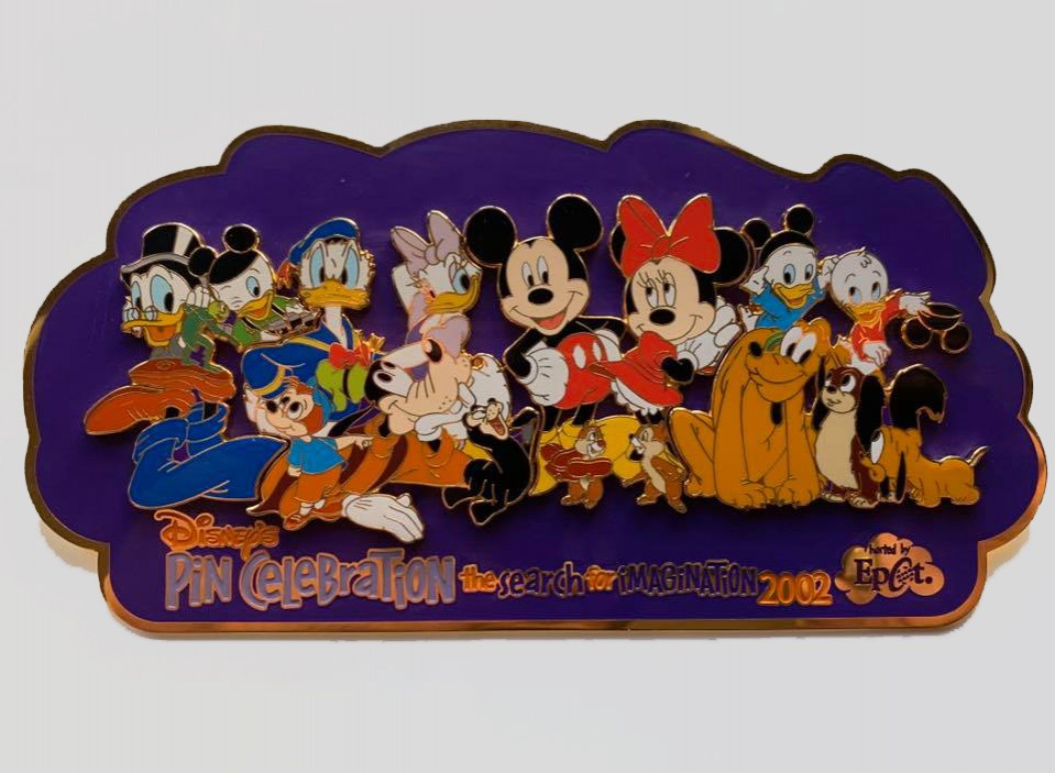 33680 - Family of Characters Framed Pin - 2002 The Search For ...