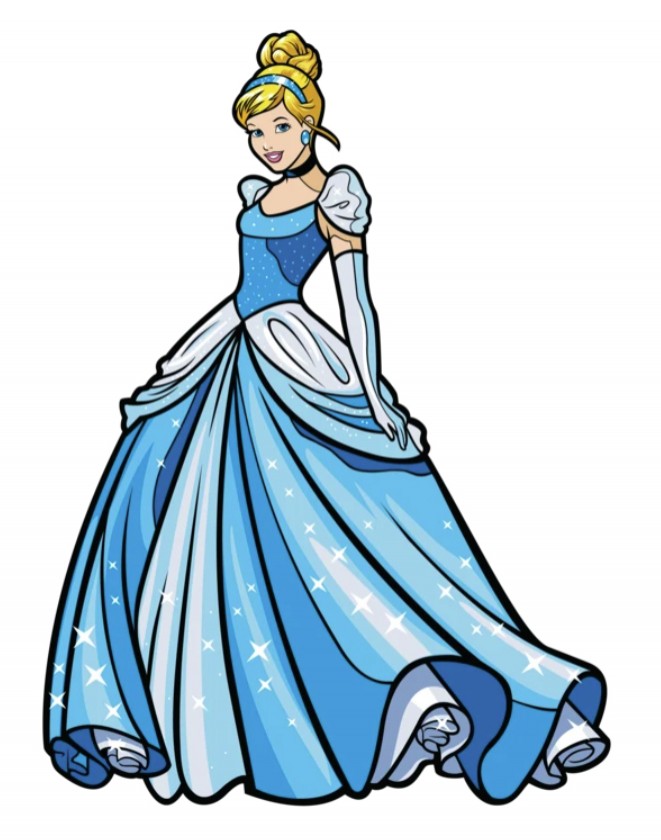 33593 Cinderella 224 Figpin Disney Princesses Figpin Disney Pin 6919