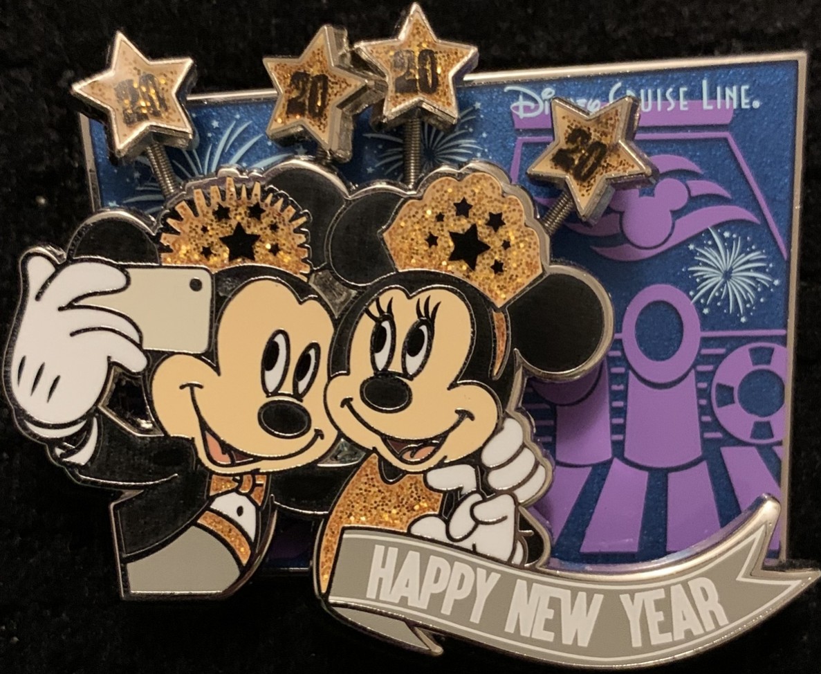 33546 - Happy New Year - Mickey and Minnie Mouse - New Year's Eve/Day ...
