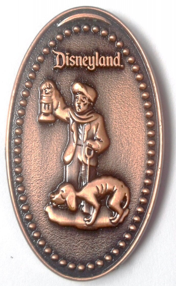 33611 - Haunted Mansion - The Caretaker and his Dog - Pressed Pennies ...