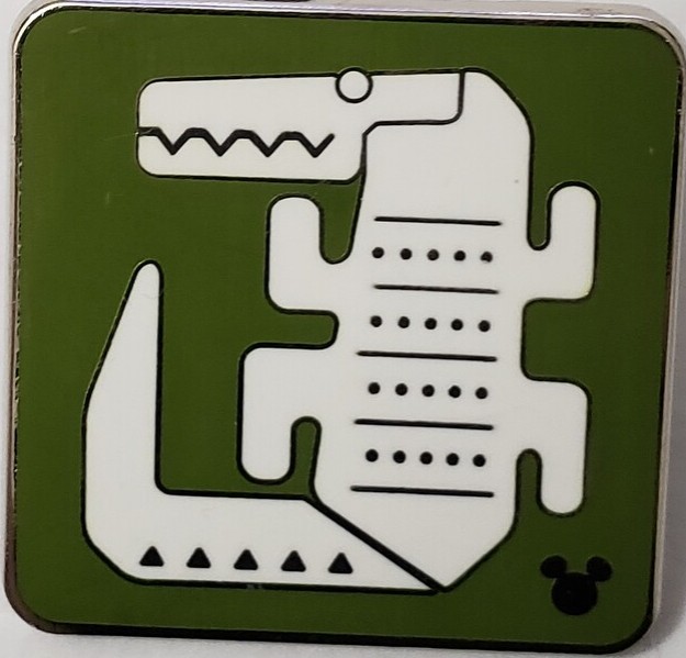 34472 - Adventure Isle Alligator/Crocodile - Hidden Mickey Shanghai ...