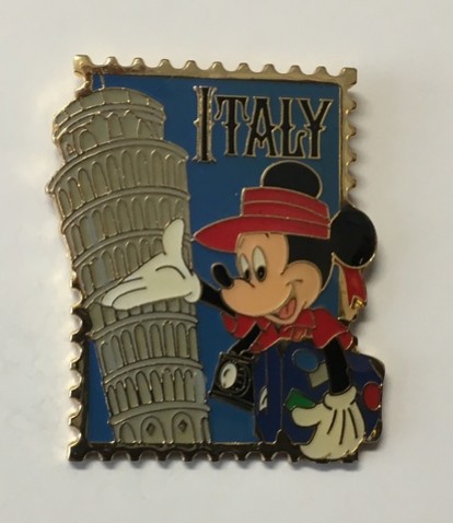 34433 - Mickey Italy Stamp - Epcot 15th Anniversary