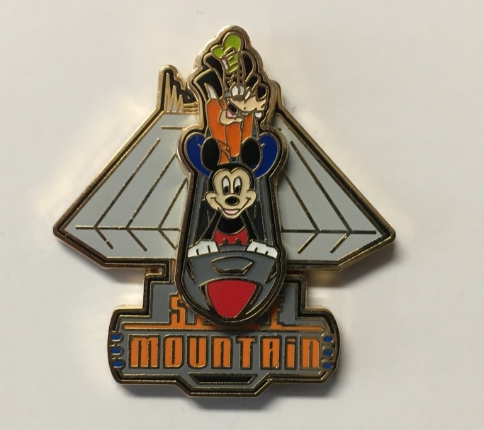 18360 - Space Mountain with Mickey and Goofy - Slider - Space Mountain