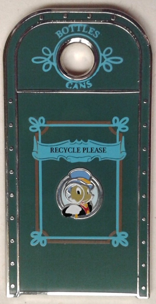 Disneyland Recycling Bins Collection Disney Trading Pin Series | Pin & Pop