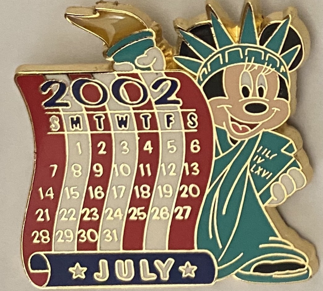 35330 - July - Minnie - 12 Months of Magic - Calendars - Disney Store ...