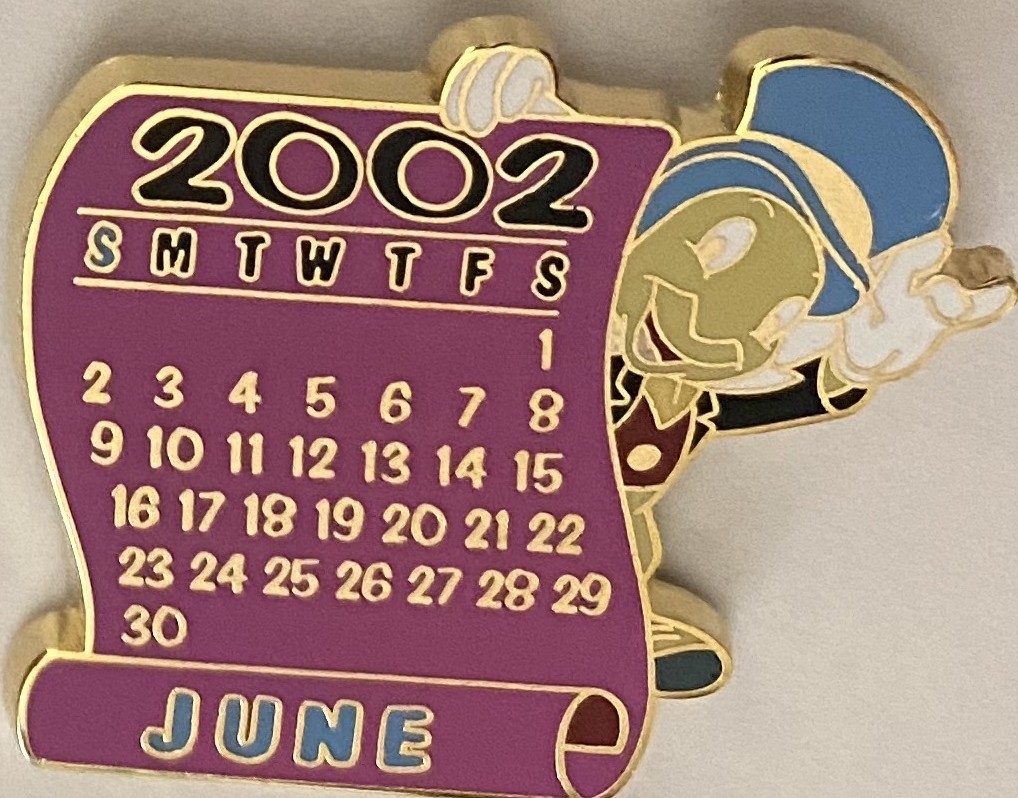 35342 - June - Jiminy Cricket - 12 Months of Magic - Calendars - Disney ...