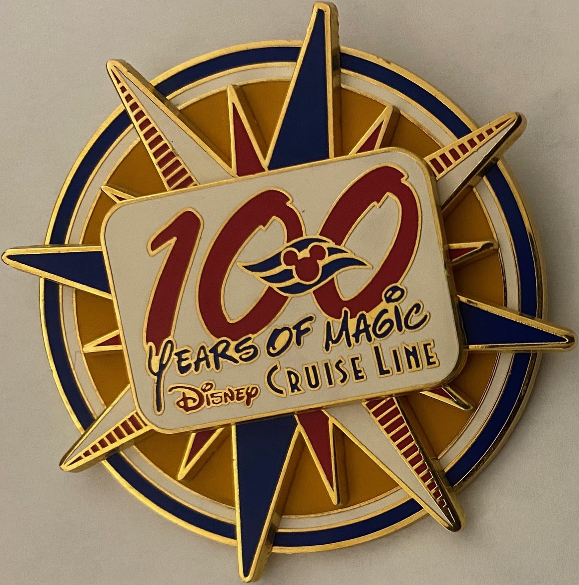 35197 - Disney Cruise Line Compass Rose - 100 Years of Magic - Disney ...