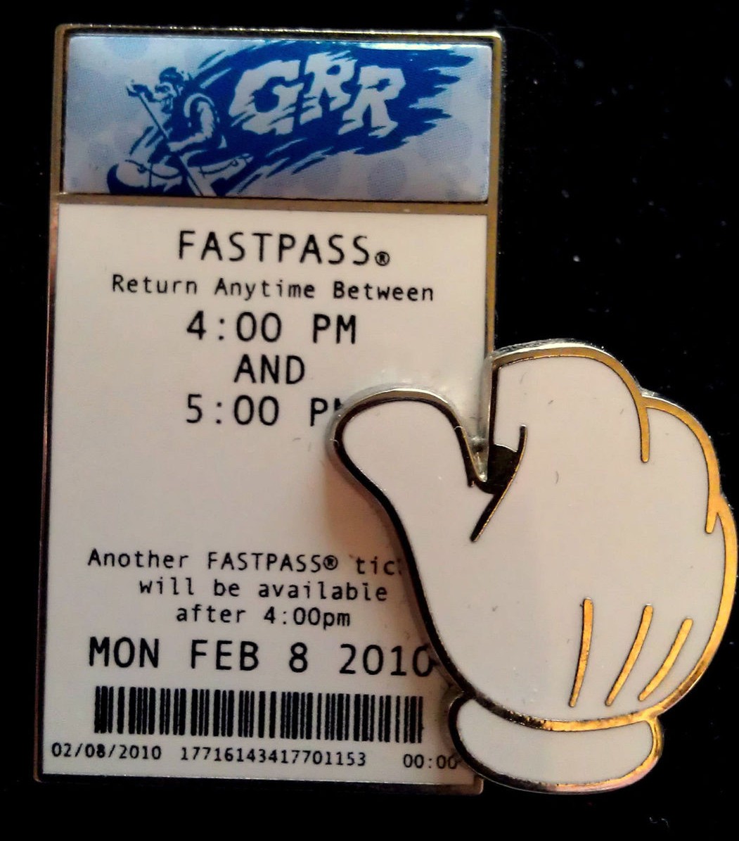 Fastpass Ticket Disney Trading Pin Series | Pin & Pop