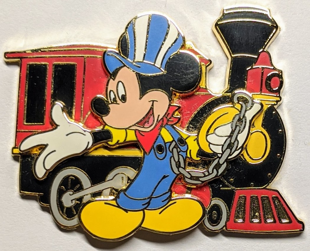 35586 - Engineer Mickey Mouse - Mickey Mouse - Disney Auctions Disney Pin