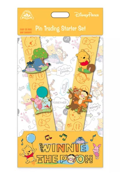35718 - Winnie the Pooh Cute Kawaii Pin Trading Starter Lanyard ...