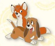 Todd and Copper - The Fox and The Hound | Pin & Pop