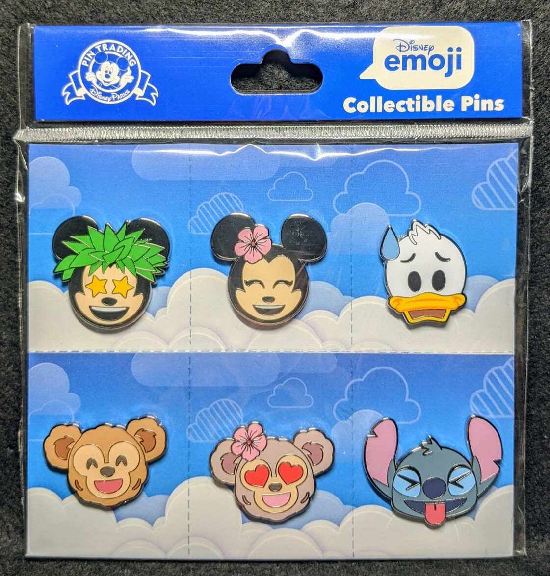 Aulani Emoji Set Disney Trading Pin Series | Pin & Pop