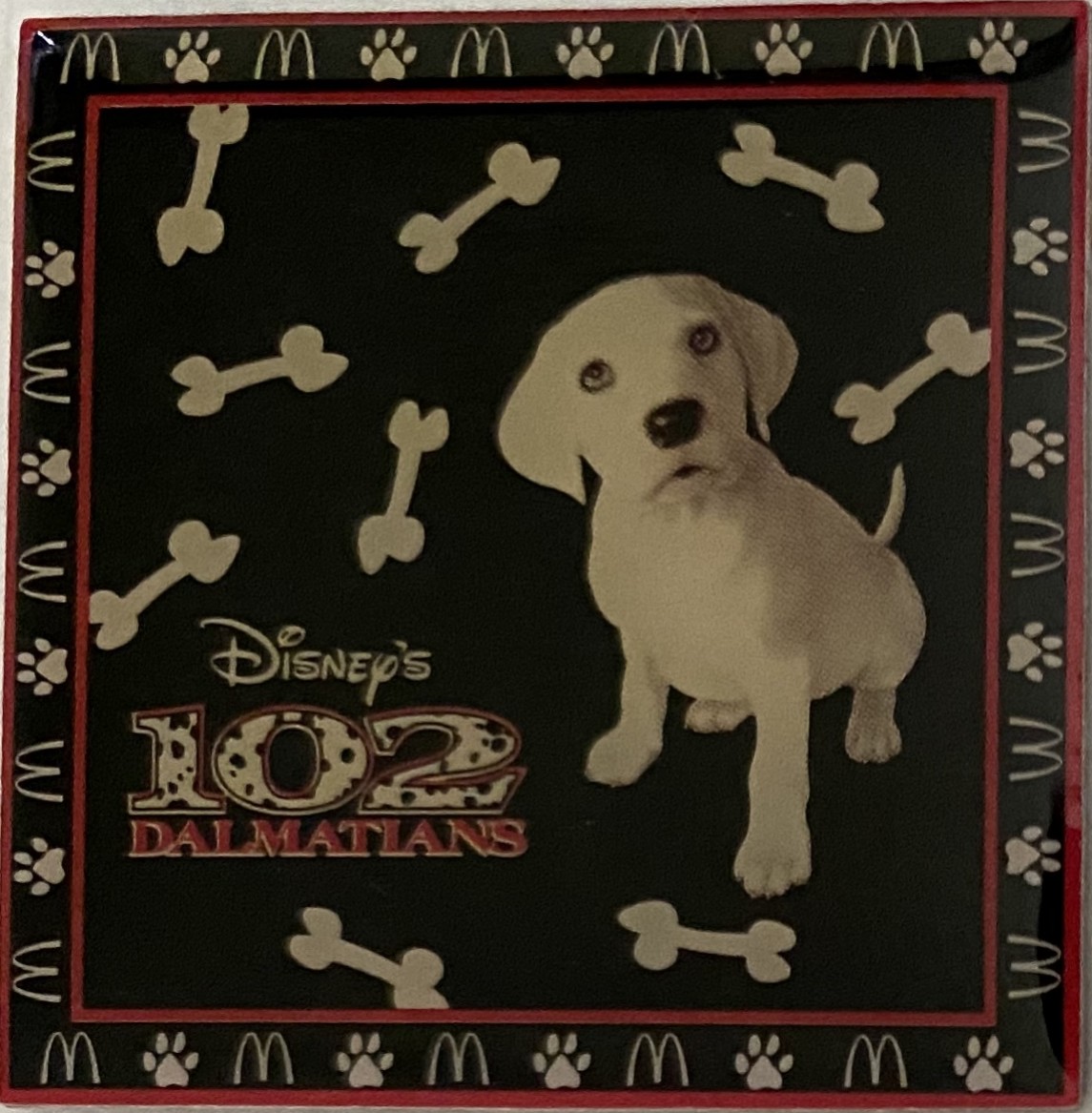 35936 - McDonald's - Live-action Oddball - 102 Dalmatians - Misc - Disney Licensed Disney Pin
