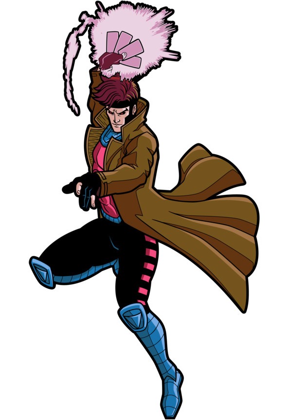 Gambit X Men Animatieserie Marvel's X Men Famous Cover Series Gambit