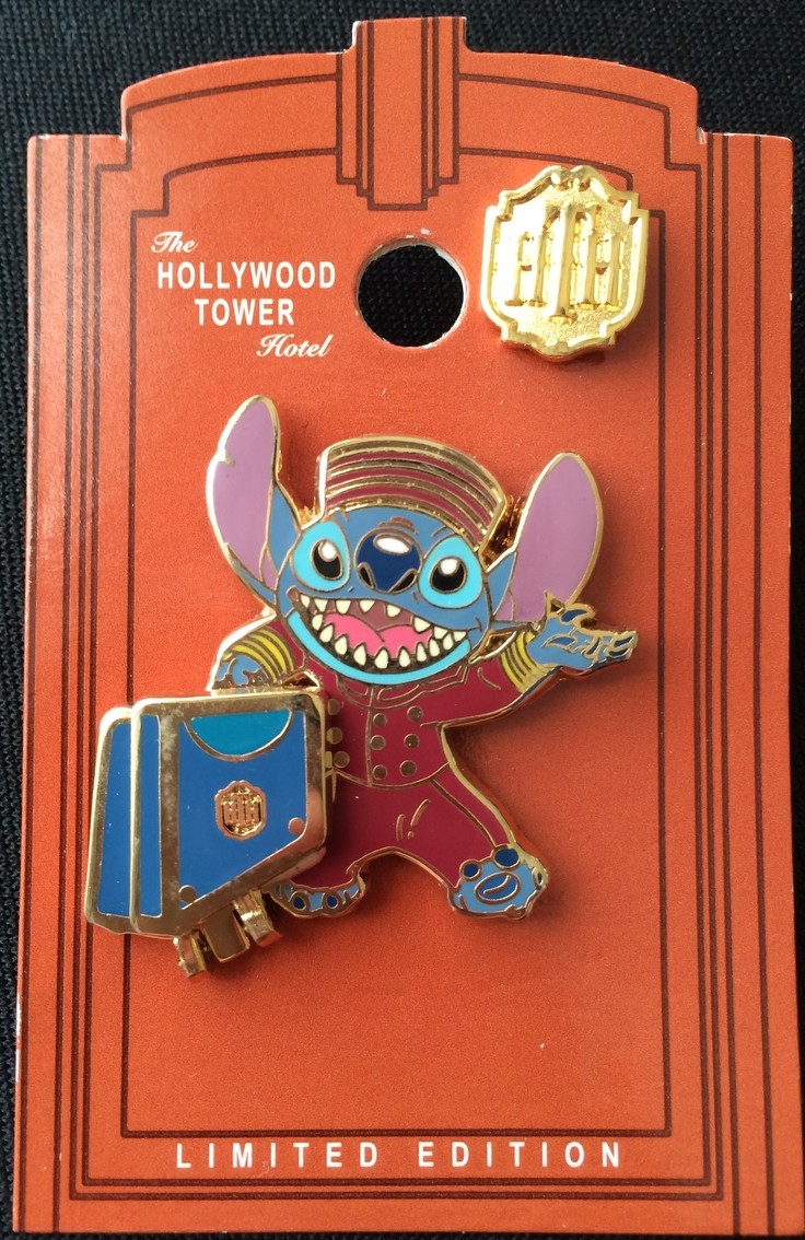 2224 - Bellhop Stitch - The Twilight Zone Tower of Terror Event Pin ...