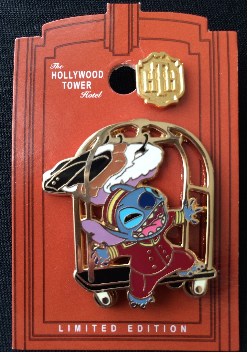 2227 - Bellhop Stitch - The Twilight Zone Tower of Terror Event Pin ...