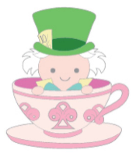 36696 - Mad Hatter - Alice in Wonderland Mystery Pin Set - Disneyland ...