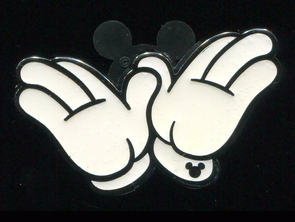 Mickey Mouse Hand Omtrek Mickey Mouse Handen Etsy Nederland