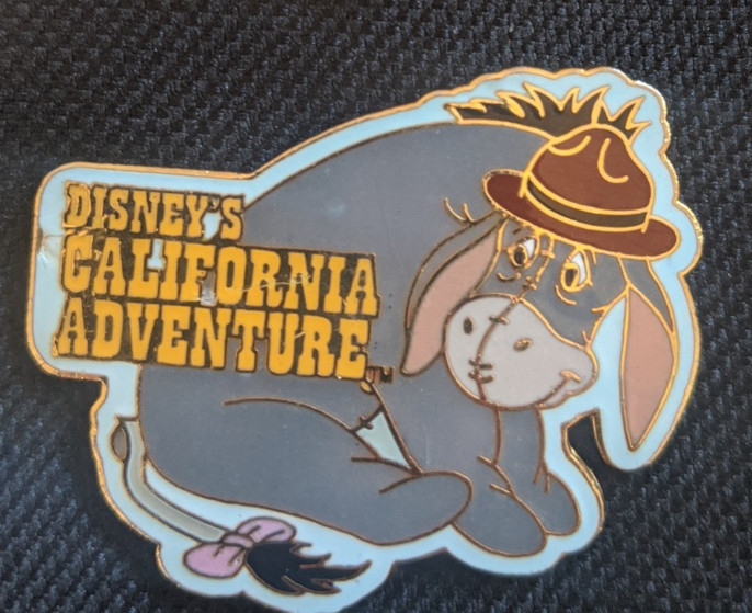 37435 Eeyore Dressed As A Park Ranger Disneys California Adventure Disneyland Resort