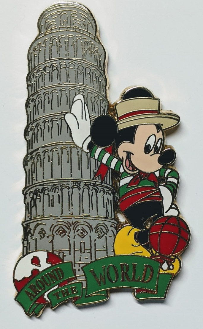 37378 - Mickey Mouse in Italy with Leaning Tower of Pisa - Mickey ...