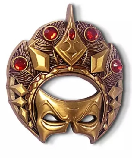 37699 - Evil Queen Mask - Designer Midnight Masquerade Villains Series ...