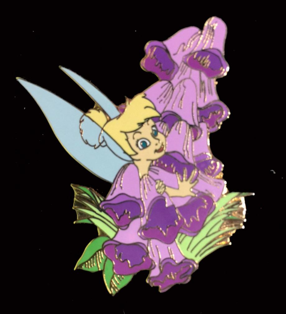 37918 - Tinker Bell In Purple Bell Flowers - Fantasy Flowers Series ...