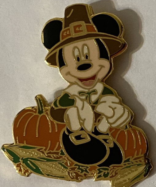 37772 - #8 - Pilgrim Mickey - Walt Disney 100th Year - Mickey Mouse ...