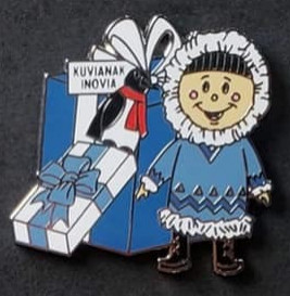 38398 - Eskimo Child with Penguin and Presents - It's A Small World ...