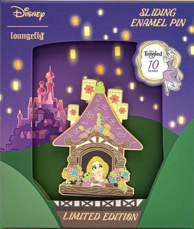 38214 - Rapunzel and Pascal Limited Edition - Loungefly - Collector Box ...