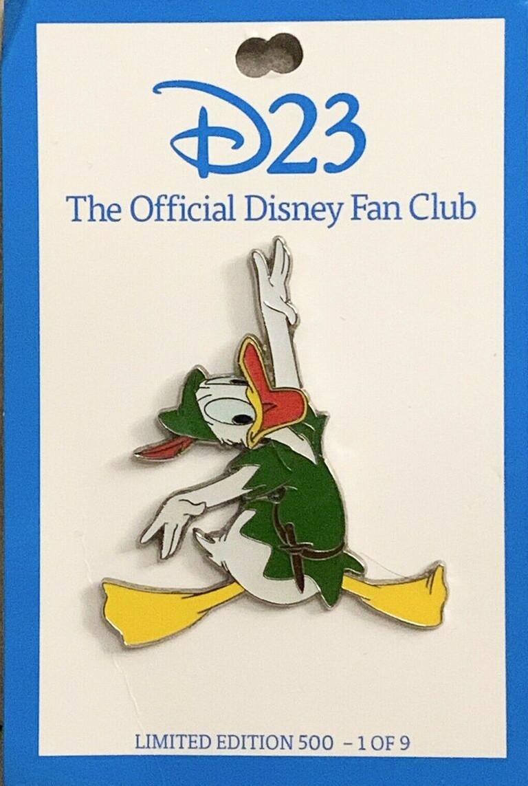 38546 - Donald Duck in Costume as Peter Pan - D23 Expo 2011: Donald ...