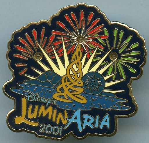 38026 - LuminAria Light Up Pin - LuminAria - Disneyland Resort Disney Pin