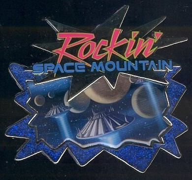 38069 - Rockin' Space Mountain Logo and Mural Pin - Space Mountain ...