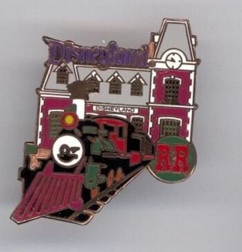 39093 - Main Street Railroad Station with Train - 1998 Attraction ...