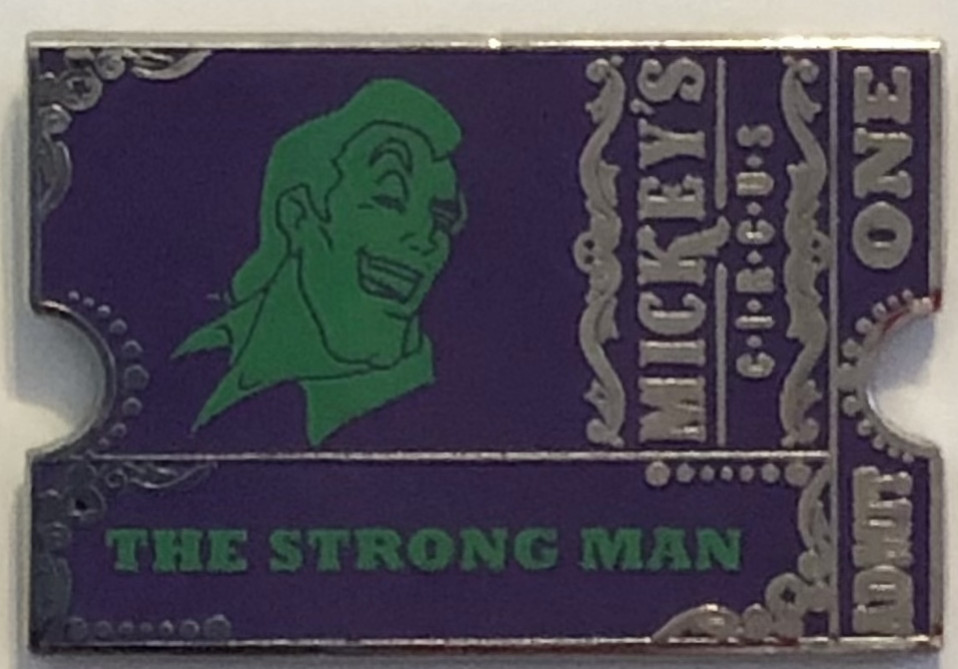 70821 - Gaston as The Strong Man Ticket CHASER - Mickey's Circus 2012 ...