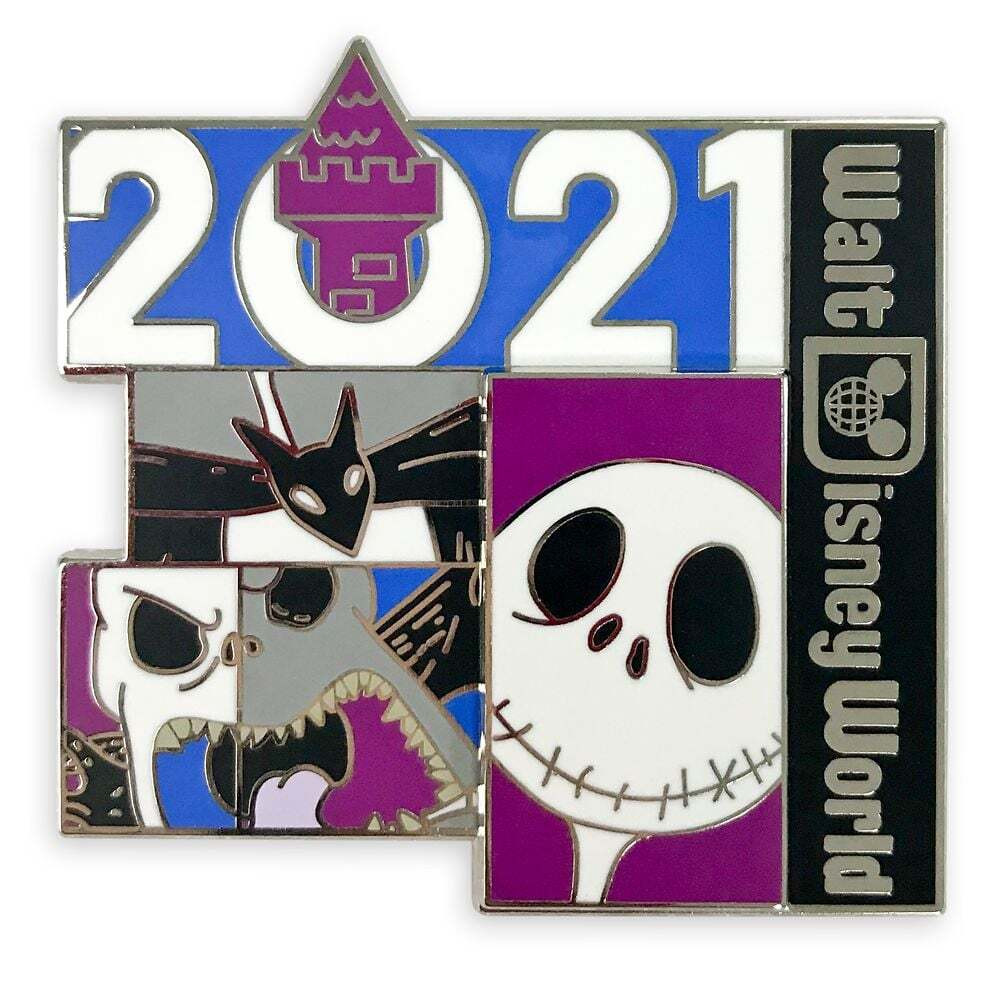 38835 - Jack Skellington (Walt Disney World) - 2021 Dated Year Pins