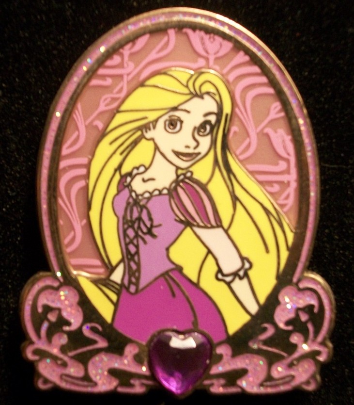 2388 - Rapunzel - Princess Heart-Shaped Jewel Series - Disneyland ...