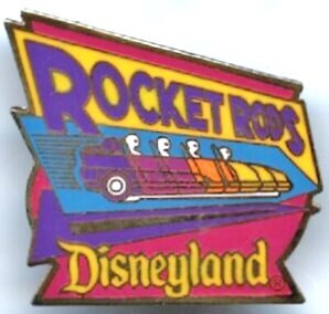 Rocket Rods - 1998 Attraction Series | Pin & Pop