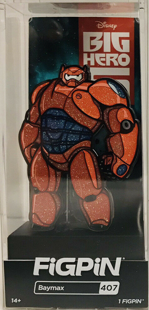 39057 - Armored Baymax #407 (glitter variant) - FiGPiN Big Hero 6 ...