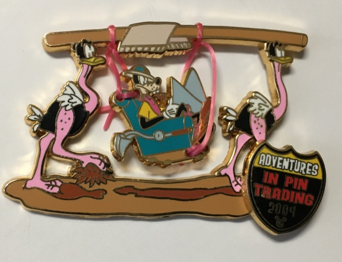 39515 - Goofy being carried by Ostriches - Adventures in Pin Trading ...