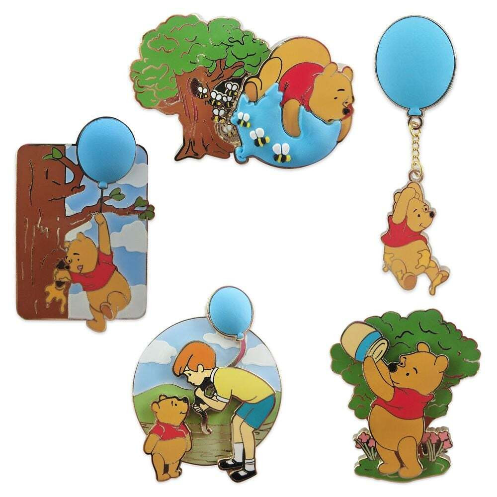 Winnie the Pooh 55th Anniversary Set Disney Trading Pin Series | Pin & Pop