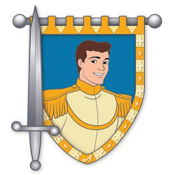 40057 - Prince Charming - Heroes Sword & Banners Series - Disney Studio ...