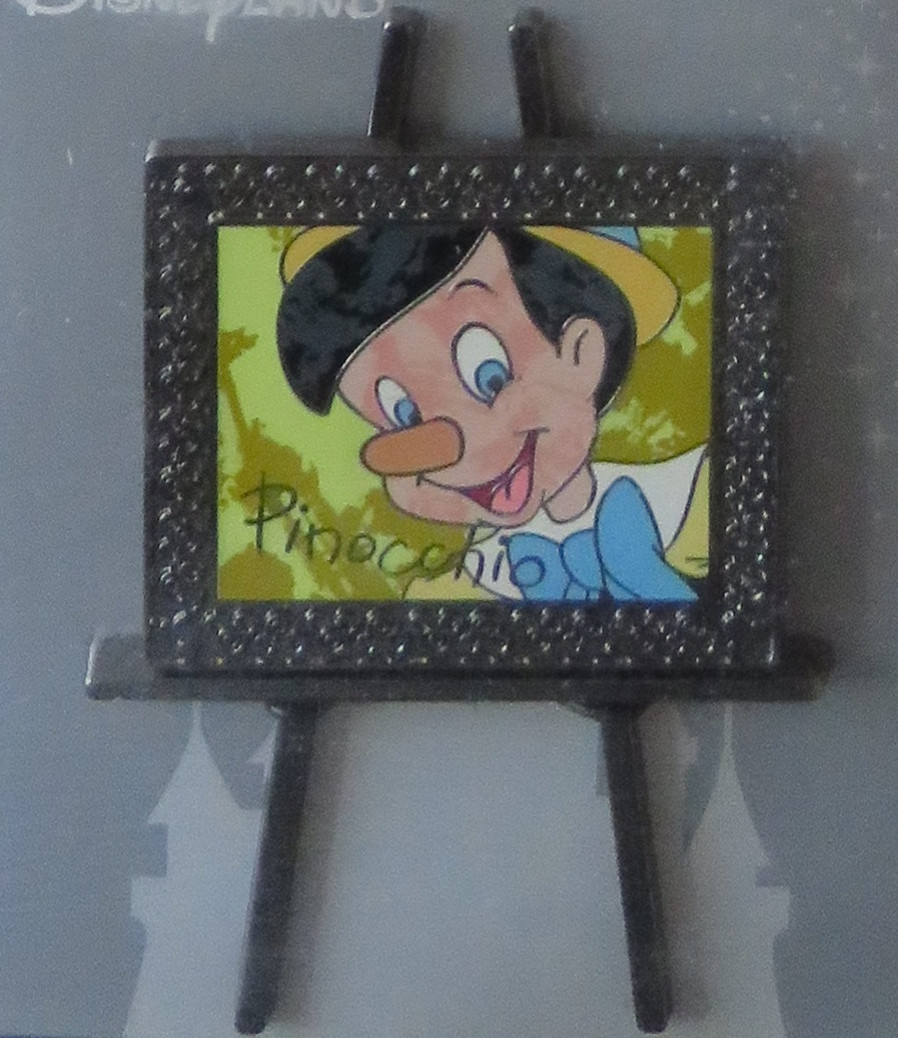39848 - Pinocchio - Oil Painting Series - Hong Kong Disneyland Disney Pin