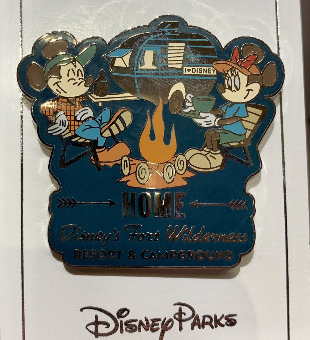 40767 - Mickey & Minnie by a Campfire - Fort Wilderness Resort ...
