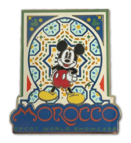 41139 - Morocco Mickey Mouse with Mosaic Tiles - EPCOT World Showcase ...